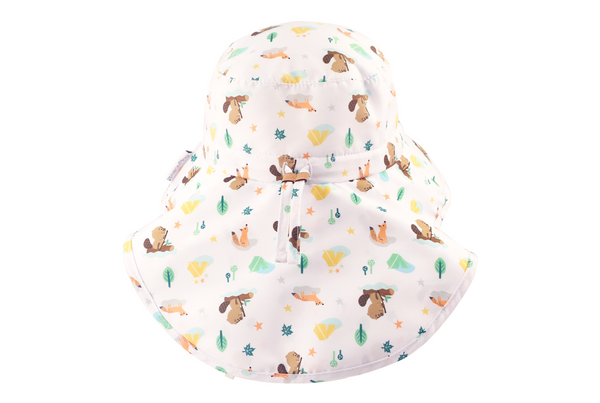 Sun Hats with Neck Cape - FlapJackKidsCanada